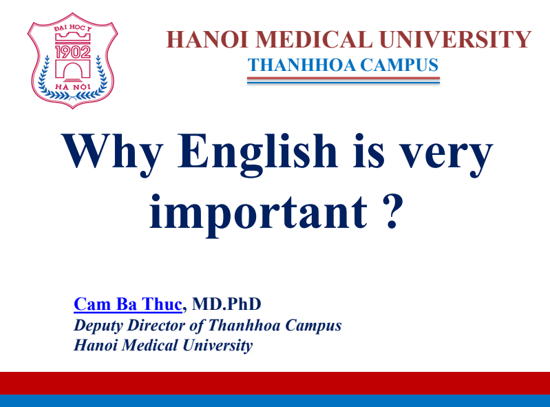 WHY ENGLISH IS VERY IMPORTANT?